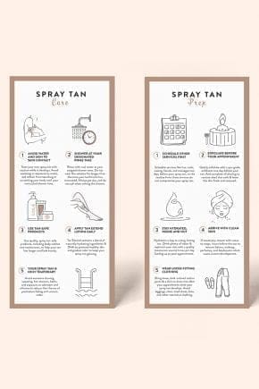 Why Sunless? Rack Cards - Sunless Tanning Marketing Materials